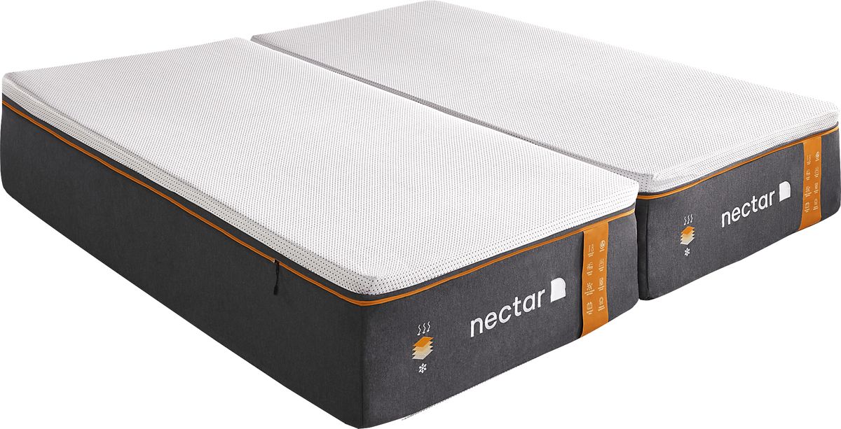 Nectar Premier Copper Split King Mattress | Rooms to Go Nectar Premier Copper Split King Mattress | Rooms to Go