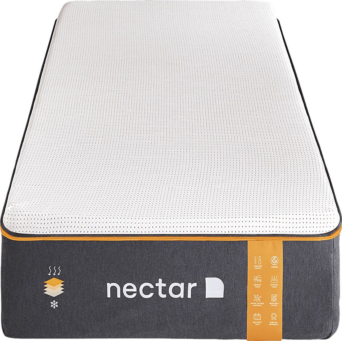 Nectar Premier Copper Twin Mattress | Rooms to Go