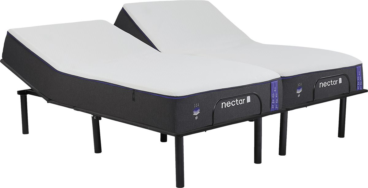 Nectar Premier Split King Adjustable Mattress Set | Rooms to Go