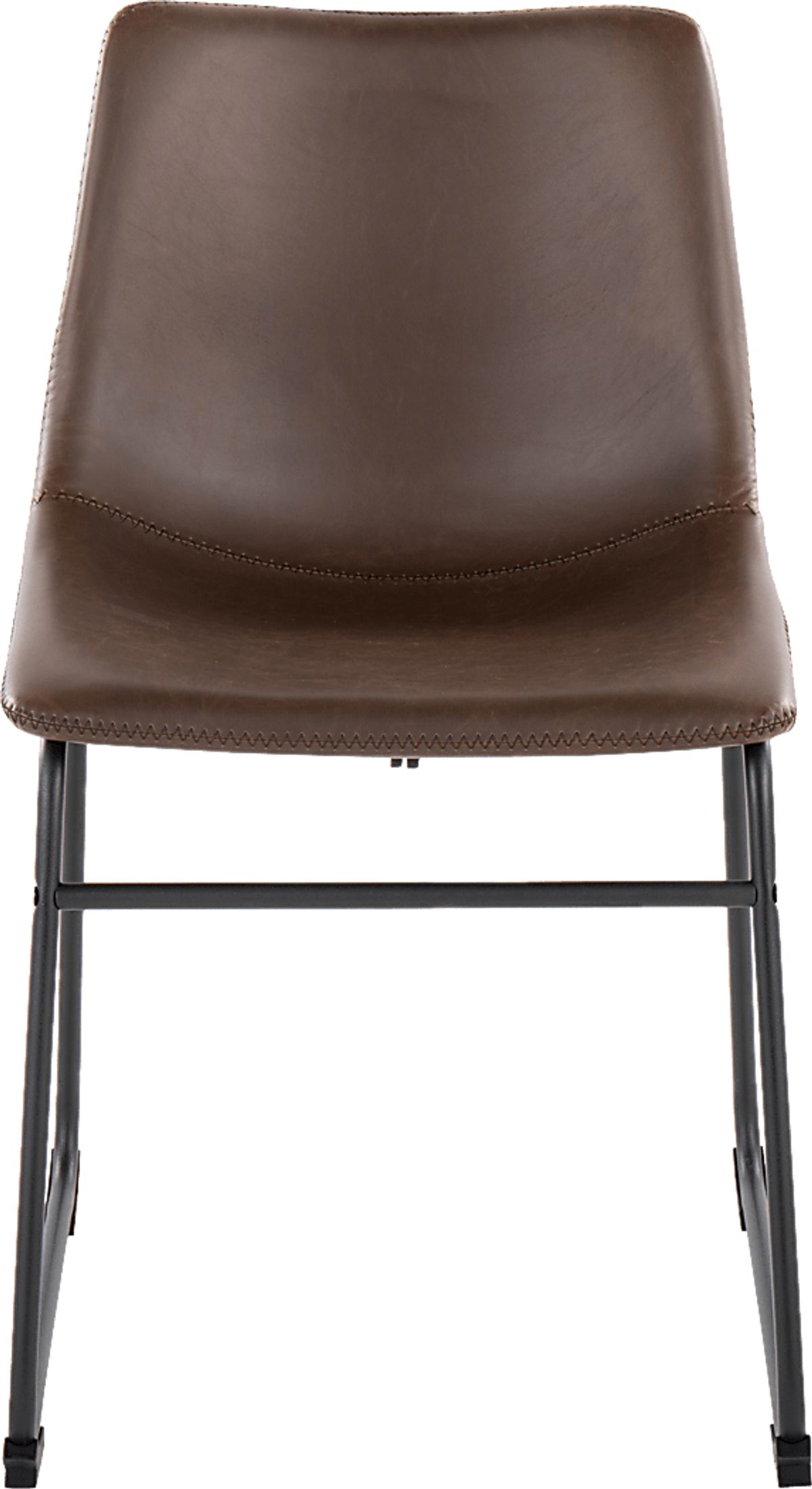 Nehru Espresso Dark Wood Polyurethane Fabric Dining Chair, Set Of 2 ...