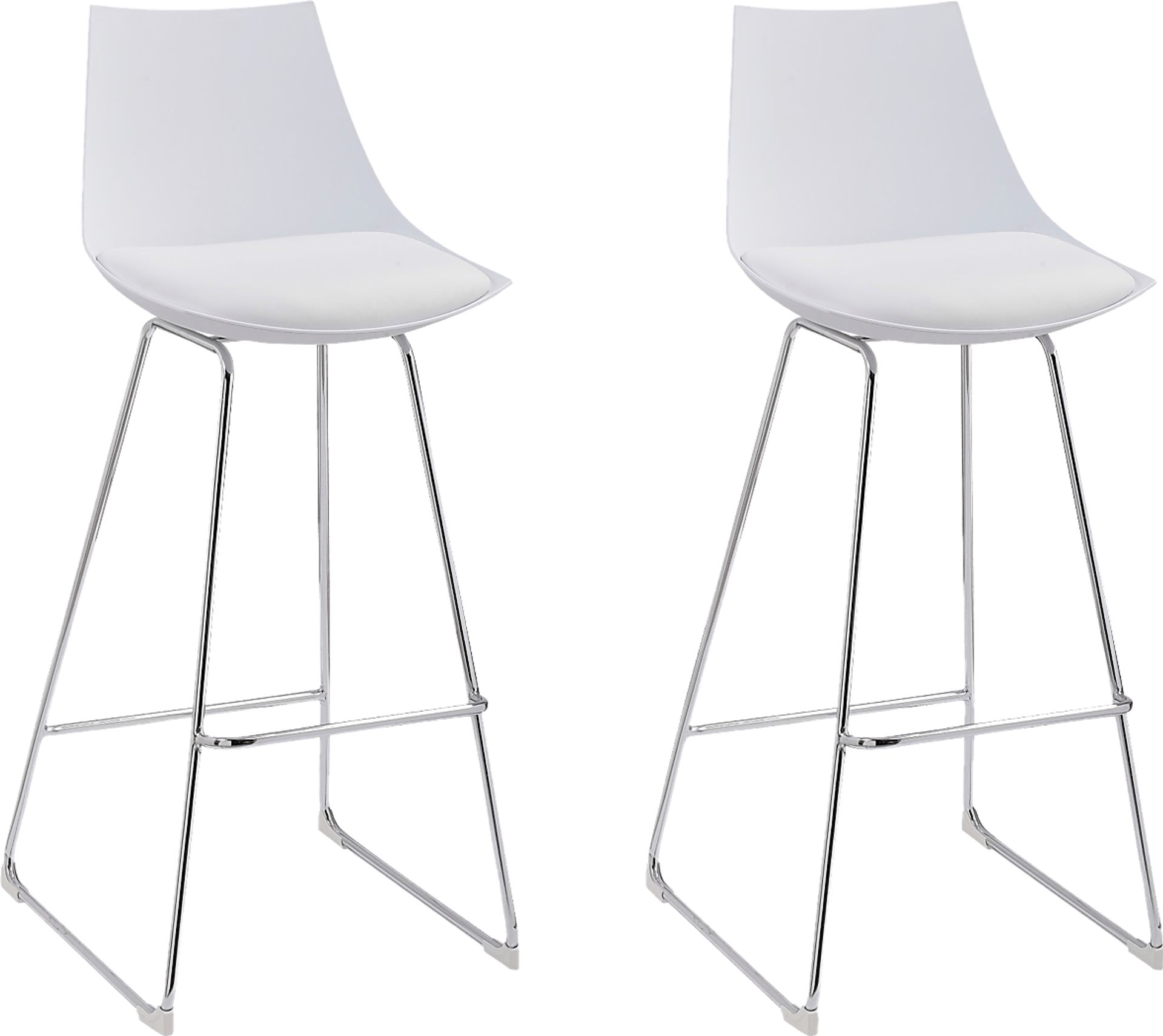 Neoway White Colors,White Counter Stool, Set Of 2 | Rooms to Go