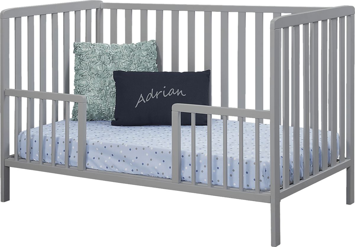 Nerio Gray 3 In 1 Crib | Rooms to Go