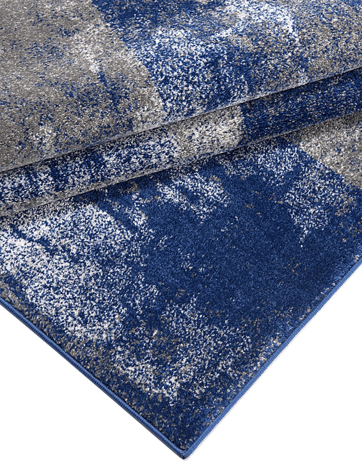 Netherfield Blue,Gray Rug | Rooms to Go