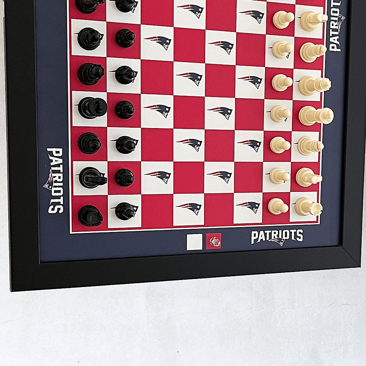 Nfl Magnetic Chess Set Blue,Red,Silver,White Blue,Gray,Red,White ...