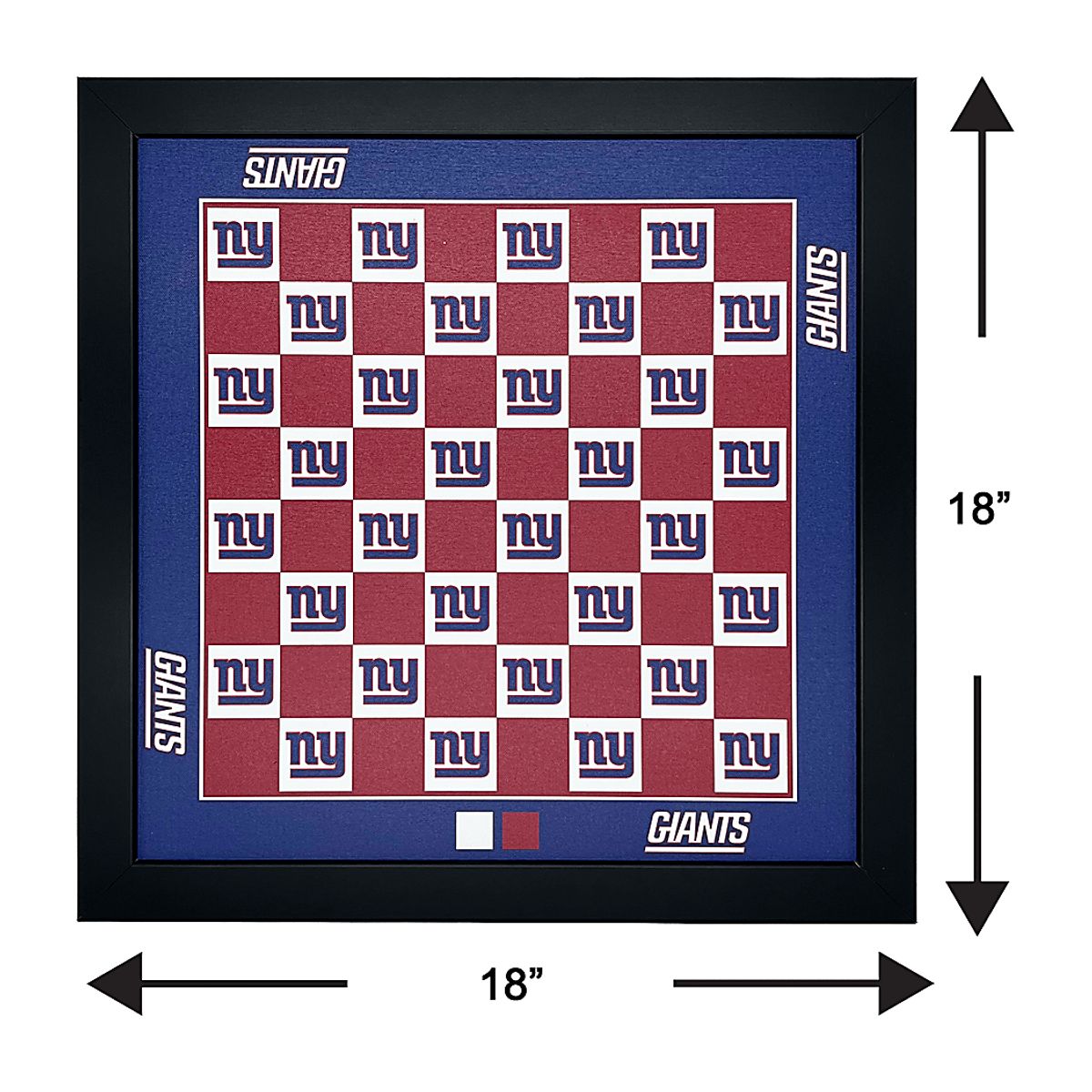 Nfl Magnetic Chess Set Blue,Red,White Artwork | Rooms to Go