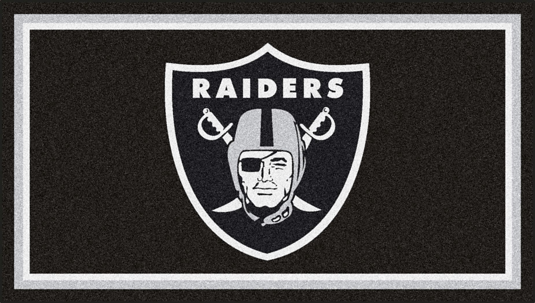 NFL Big Game Oakland Raiders 3' x 5' Rug - Rooms To Go