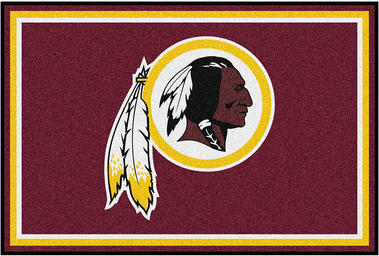 NFL Big Game Washington Redskins 5' x 8' Rug - Rooms To Go