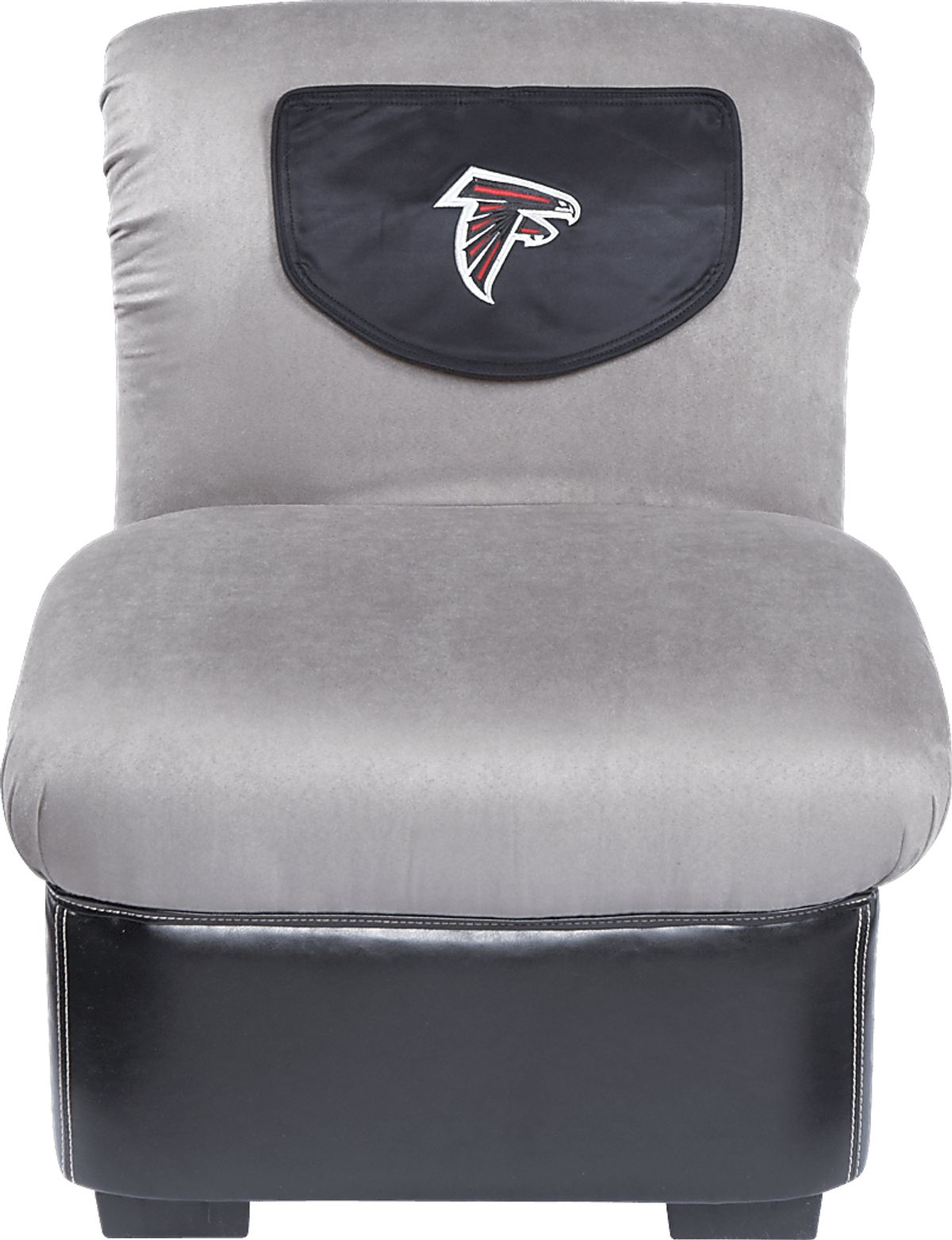 Nfl Patch Gray Microfiber Chair | Rooms to Go