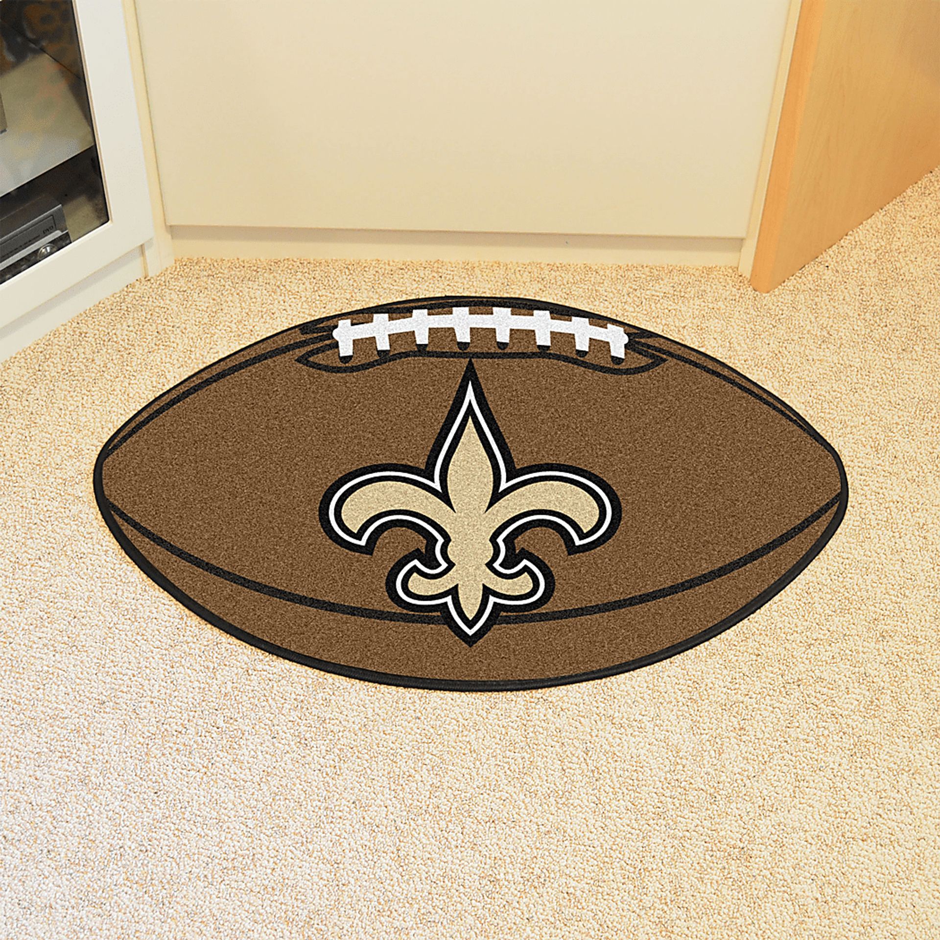 Nfl Football Mascot Brown Rug | Rooms to Go