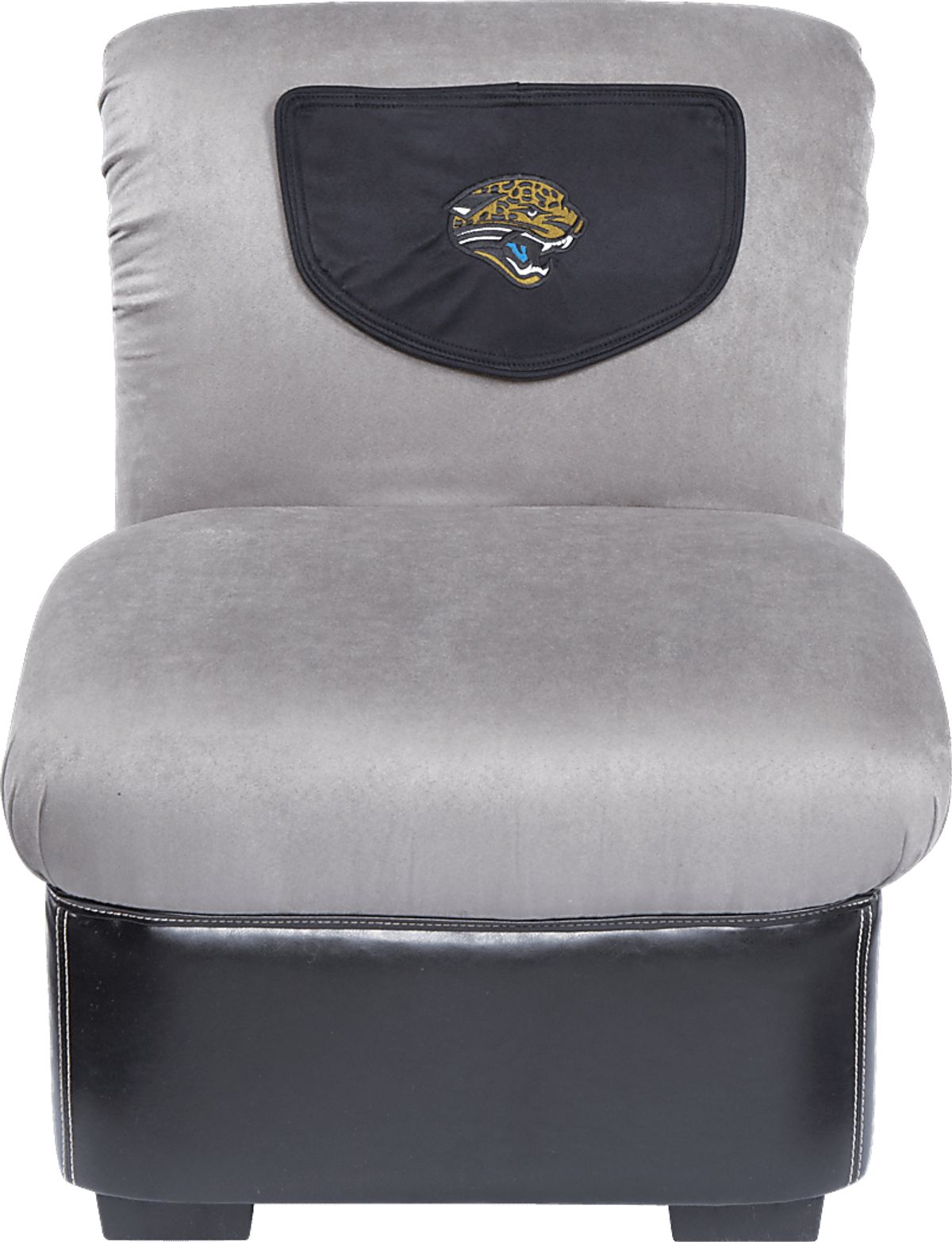 Nfl Patch Gray Microfiber Chair | Rooms to Go
