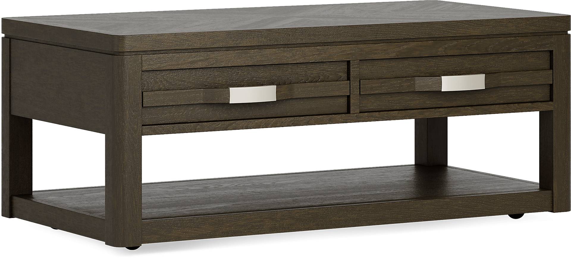 Drew & Jonathan Fremont 5 Pc Brown Leather Dual Power Reclining Living ...