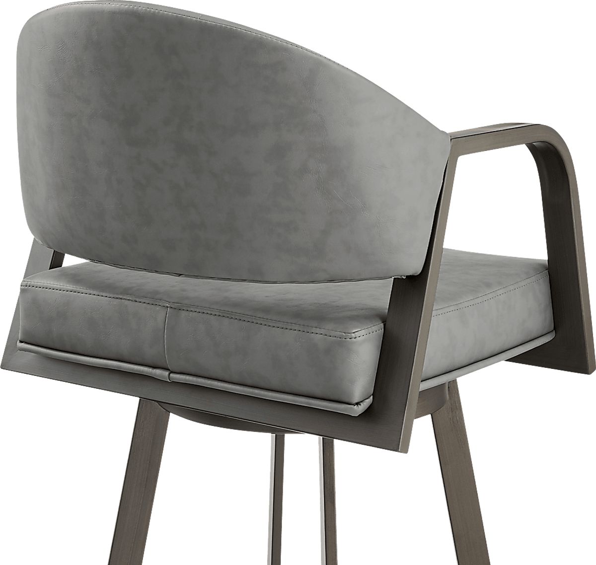 Nightwater Gray Swivel Barstool | Rooms to Go