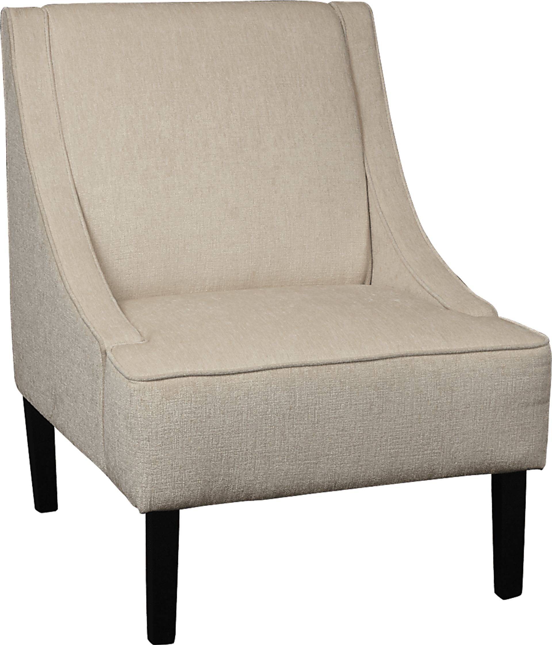 Nikki Beige Accent Chair | Rooms to Go