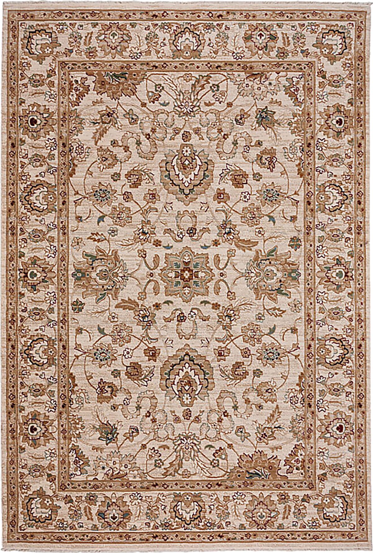 Nipadon Beige,Cream Beige Rugs | Rooms to Go