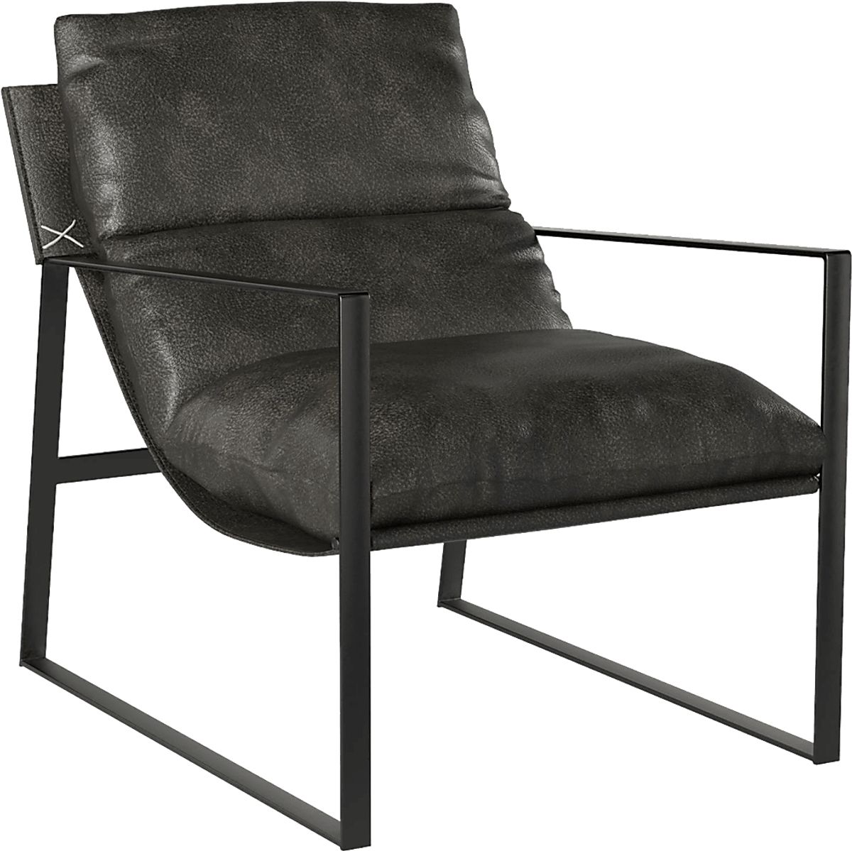 Nixa Espresso Brown Polyurethane Fabric Accent Chair | Rooms to Go