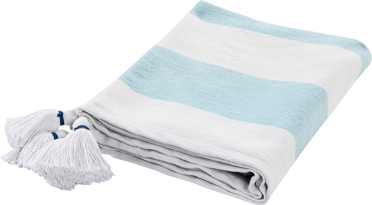 Nokodes Light Blue Throw Blanket | Rooms to Go