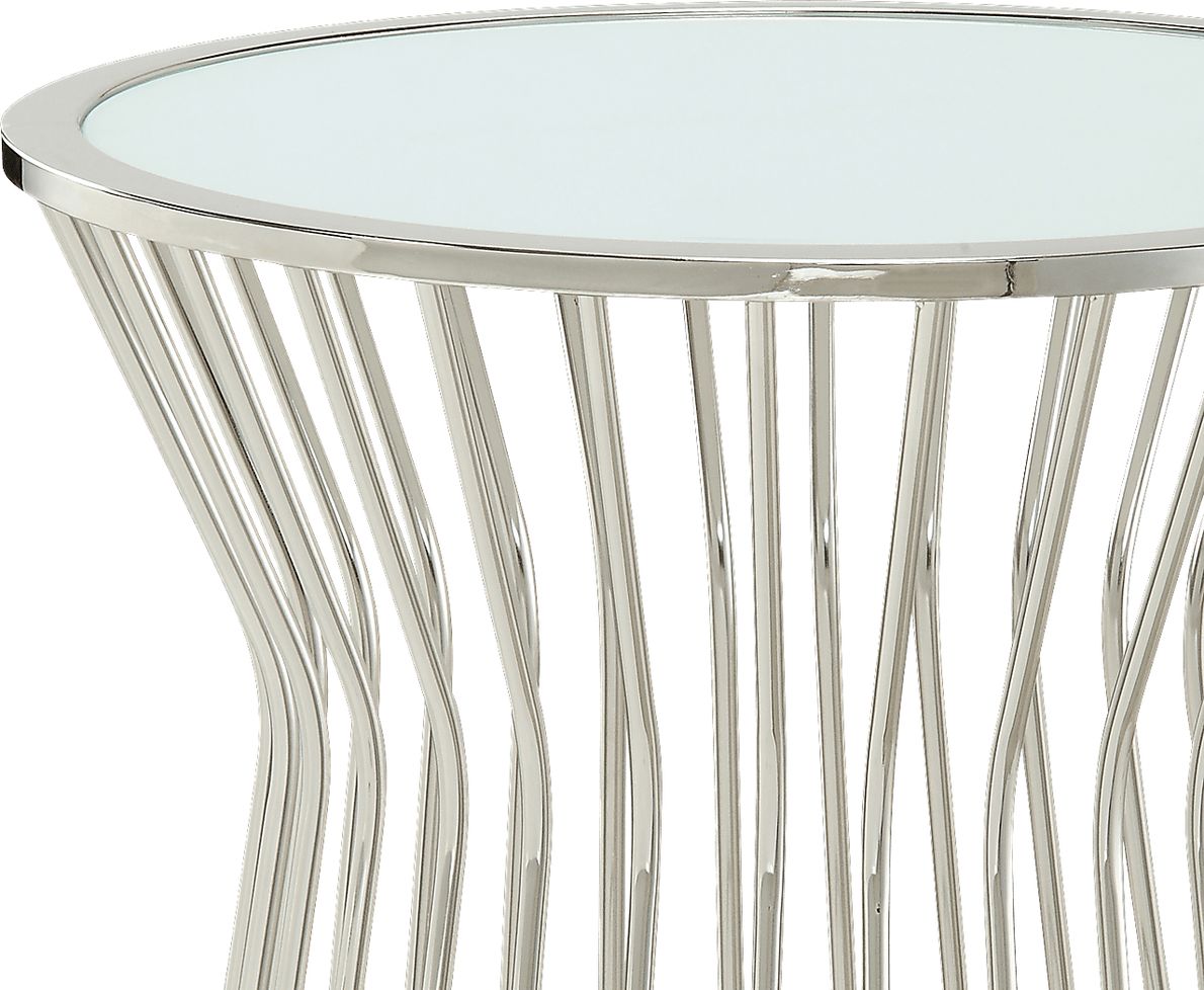 Nokomis Silver Accent Table - Rooms To Go