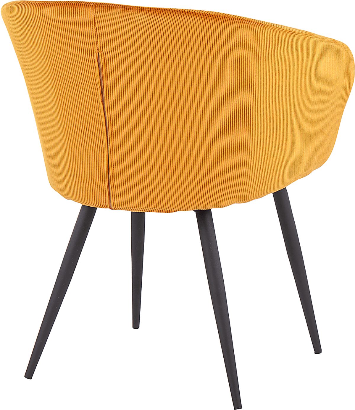 Norastel Yellow Corduroy Accent Chair | Rooms to Go