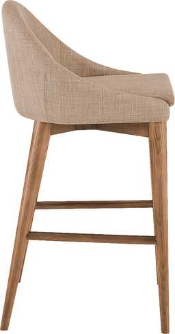 Nordonna Tan Beige,Brown Polyester Fabric Counter Stool | Rooms to Go