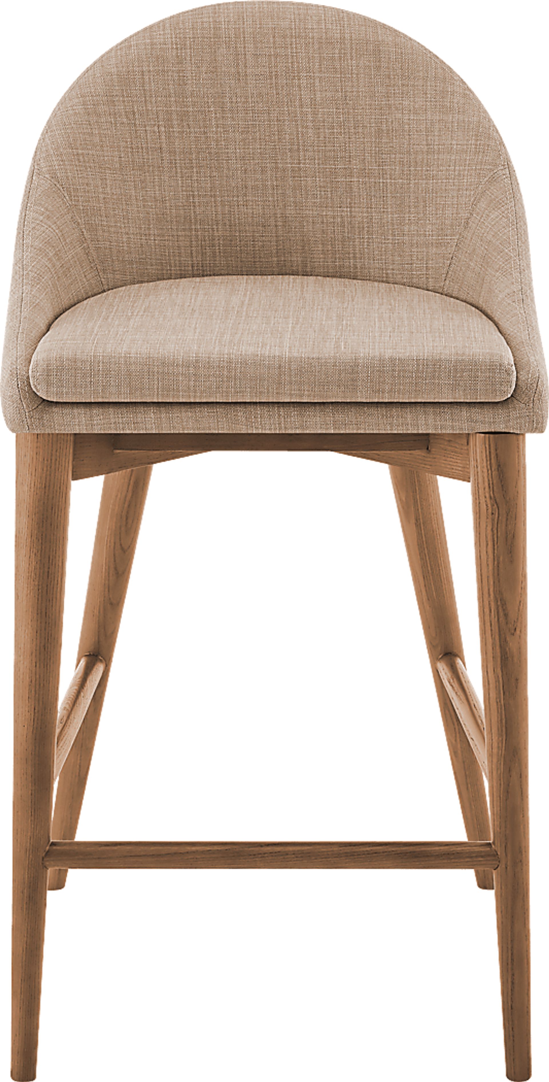 Nordonna Tan Beige,Brown Polyester Fabric Counter Stool | Rooms to Go