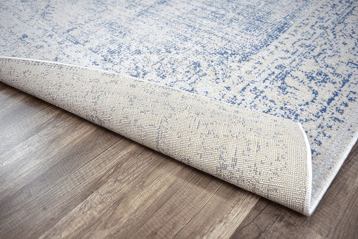 Cosmoliving Light Blue Rug | Rooms to Go