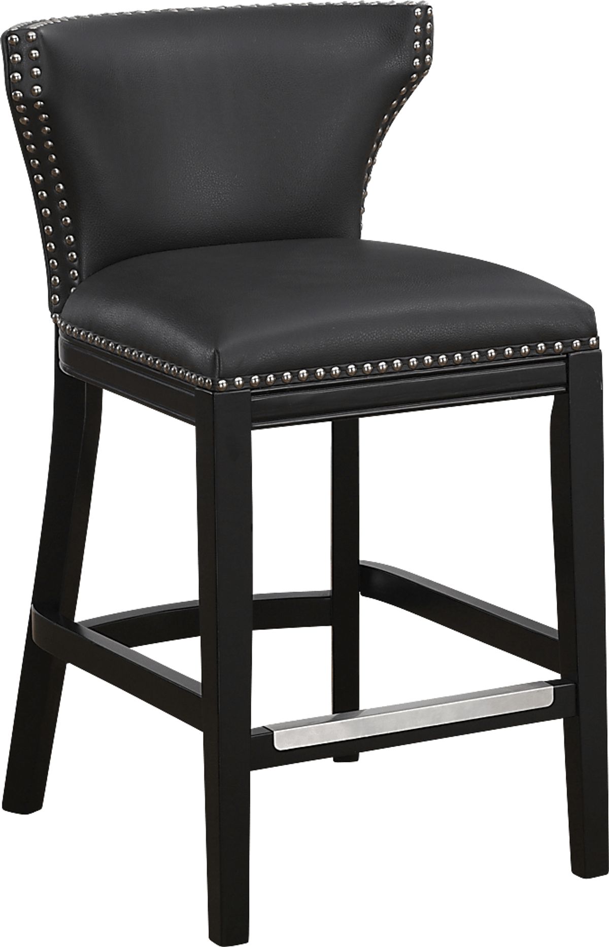 Noriwood Black Black,Colors Gray Counter Stool | Rooms to Go