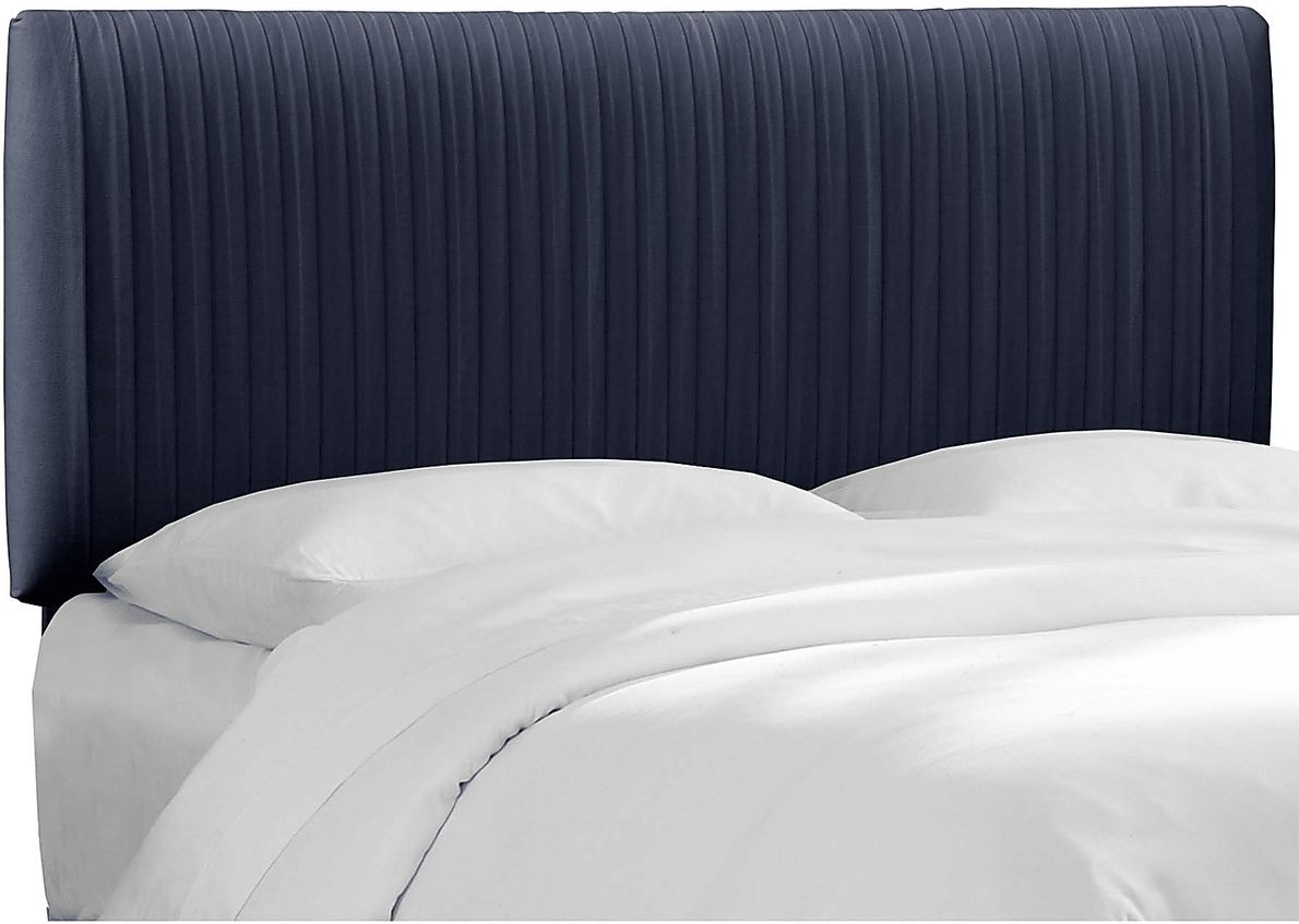 Norlana Dark Blue Queen Headboard - Rooms To Go