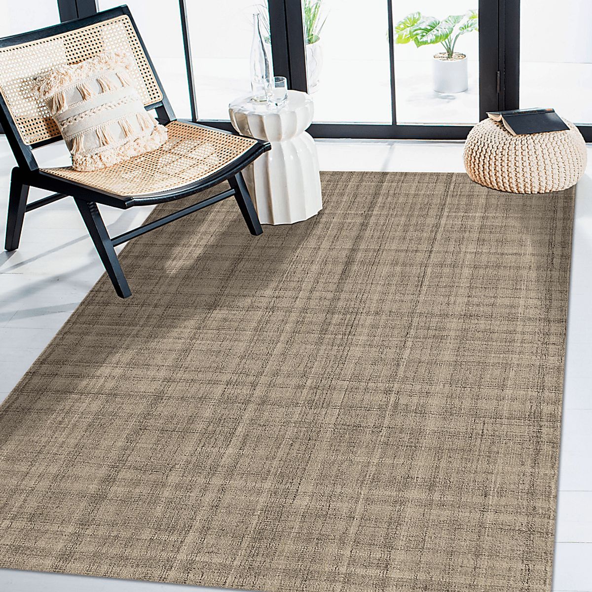 Northwind Champagne Beige Rugs | Rooms to Go