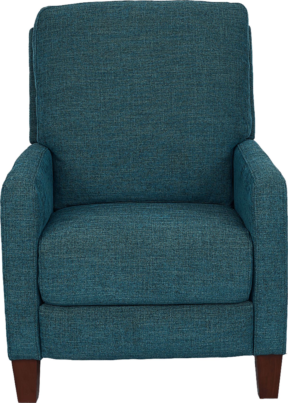Norwich Teal Blue,Green Polyester Fabric Push Back Recliner | Rooms to Go