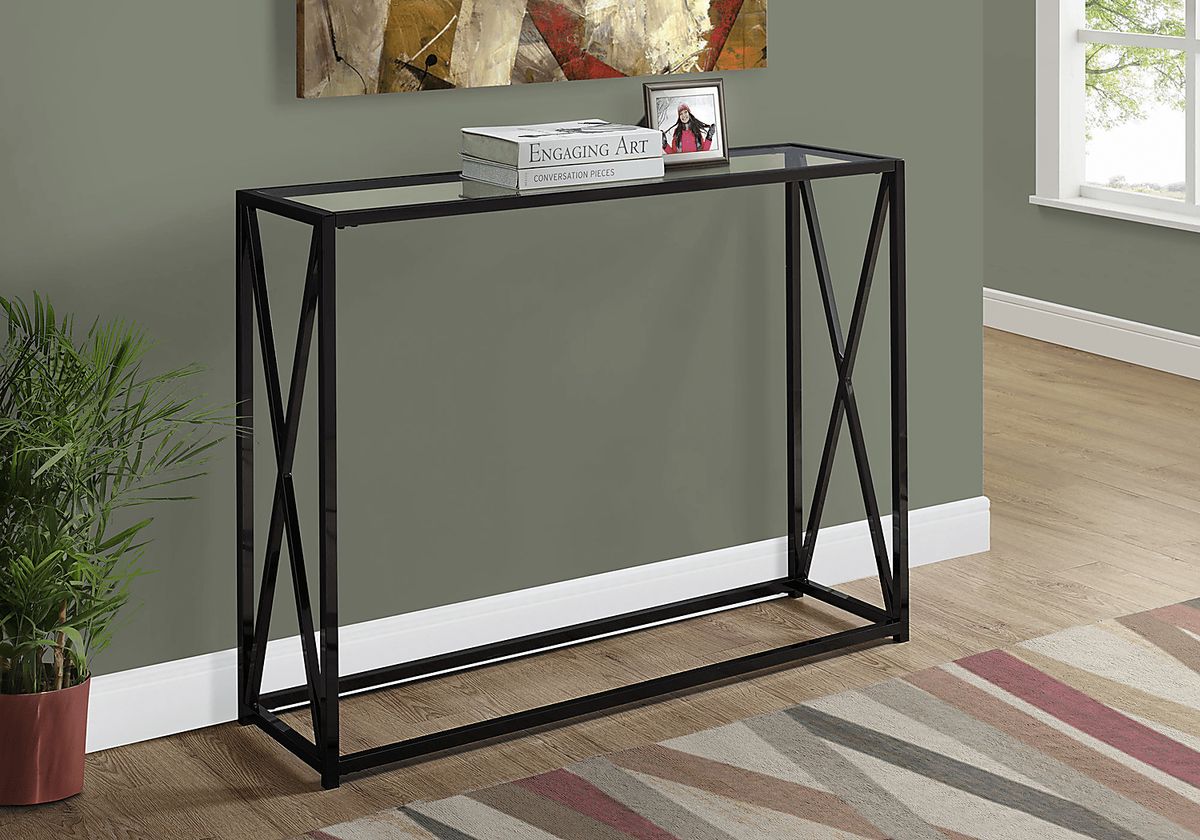Nottoway Black Black,Colors Console Table | Rooms to Go