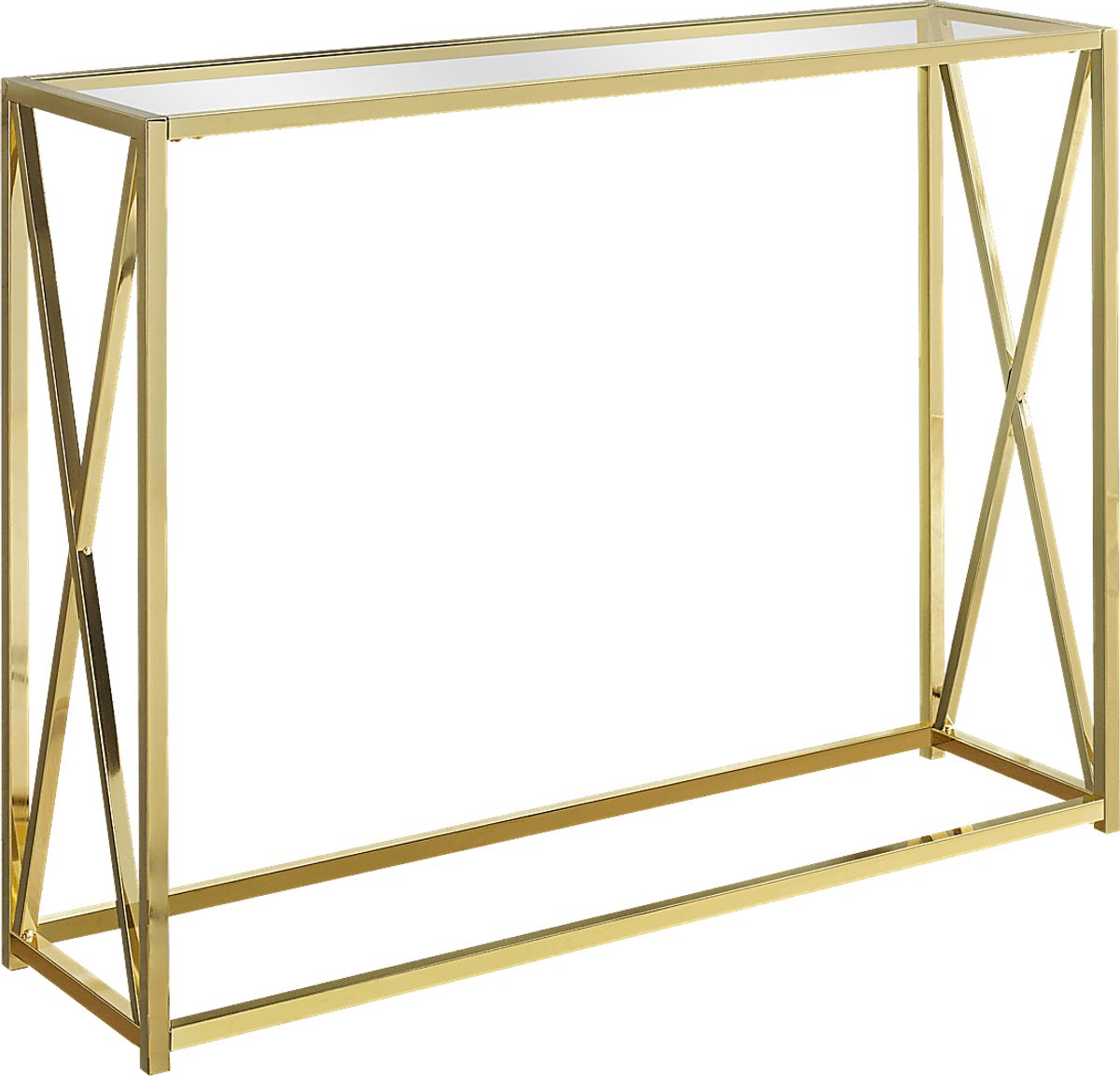 Nottoway Gold Colors,Metal Console Table | Rooms to Go