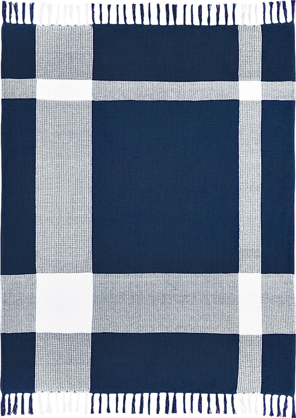 Novajoy Blue Throw Blanket | Rooms to Go