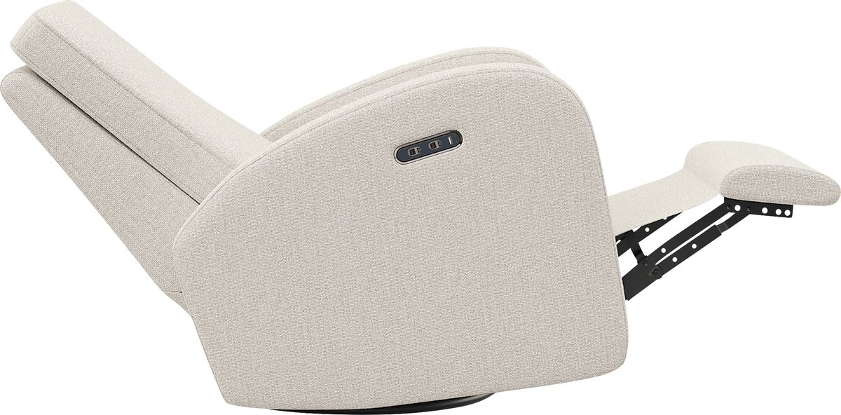 Vexari Beige Swivel Glider Recliner | Rooms to Go