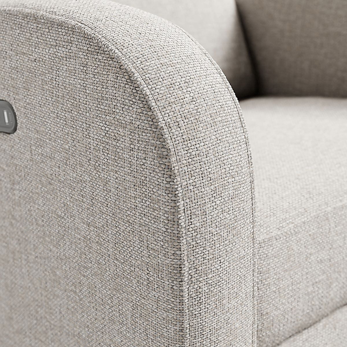 Vexari Beige Swivel Glider Recliner | Rooms to Go