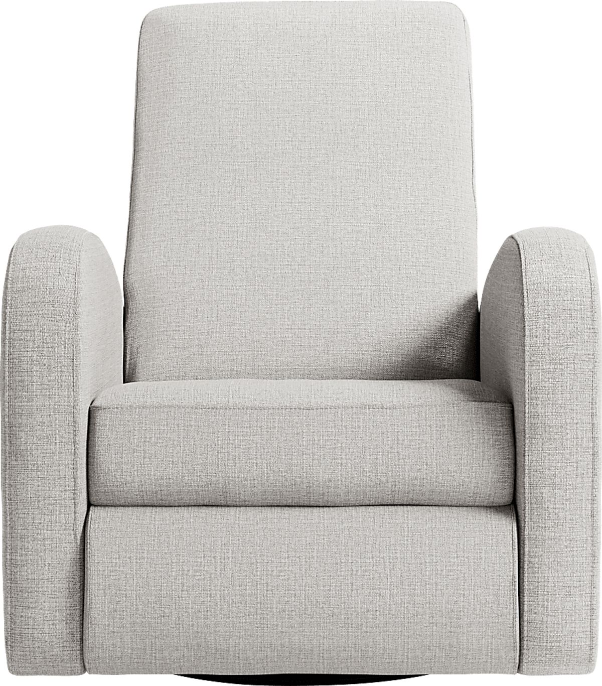 Vexari Steel Gray Swivel Glider Recliner | Rooms to Go