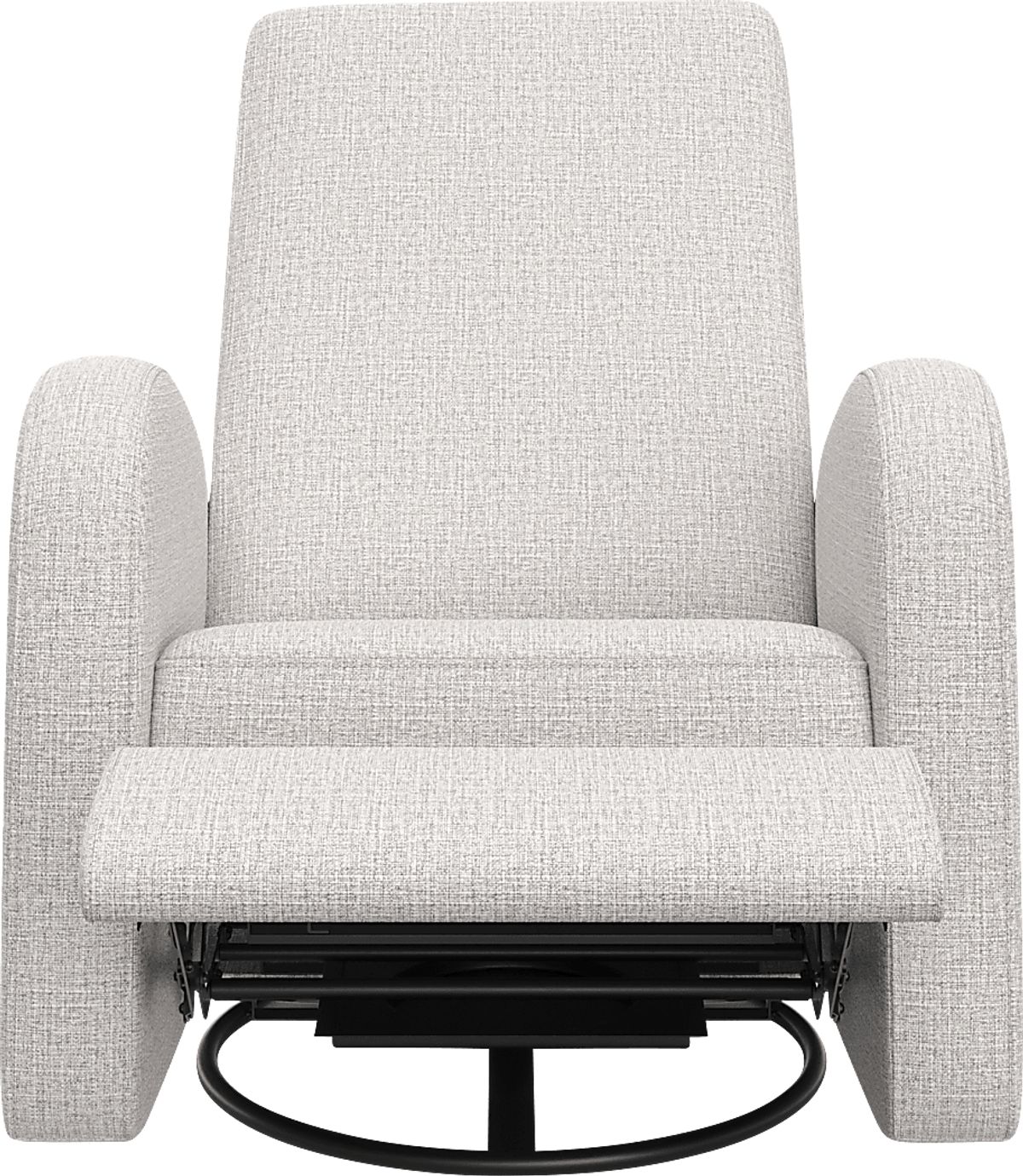Vexari Steel Gray Swivel Glider Recliner | Rooms to Go
