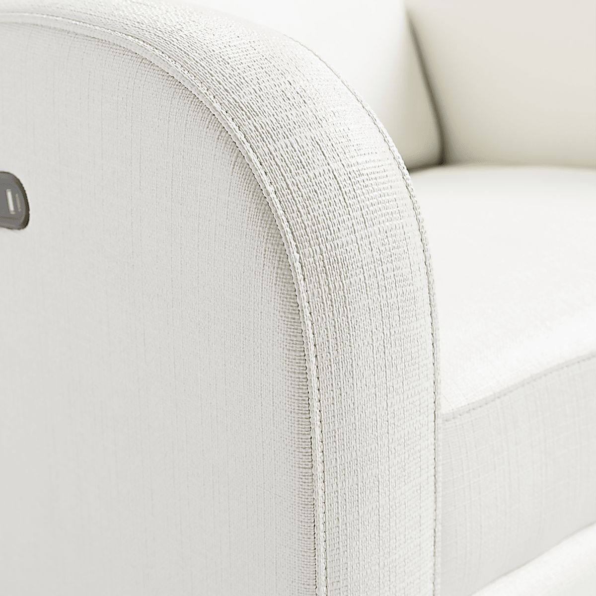 Vexari Ivory Beige Swivel Glider Recliner | Rooms to Go