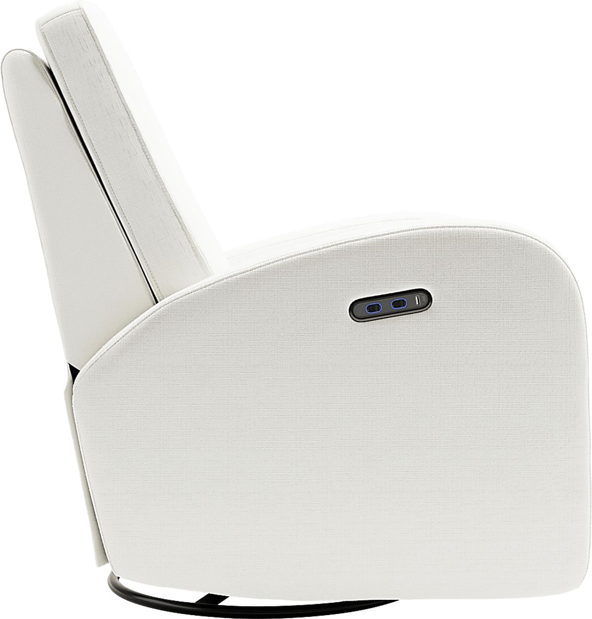 Vexari Ivory Beige Swivel Glider Recliner | Rooms to Go