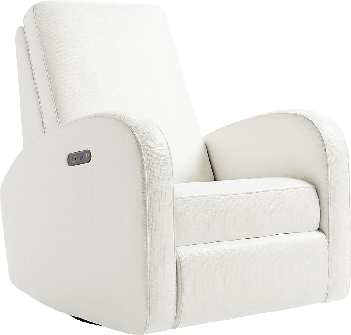 Vexari Ivory Beige Swivel Glider Recliner | Rooms to Go