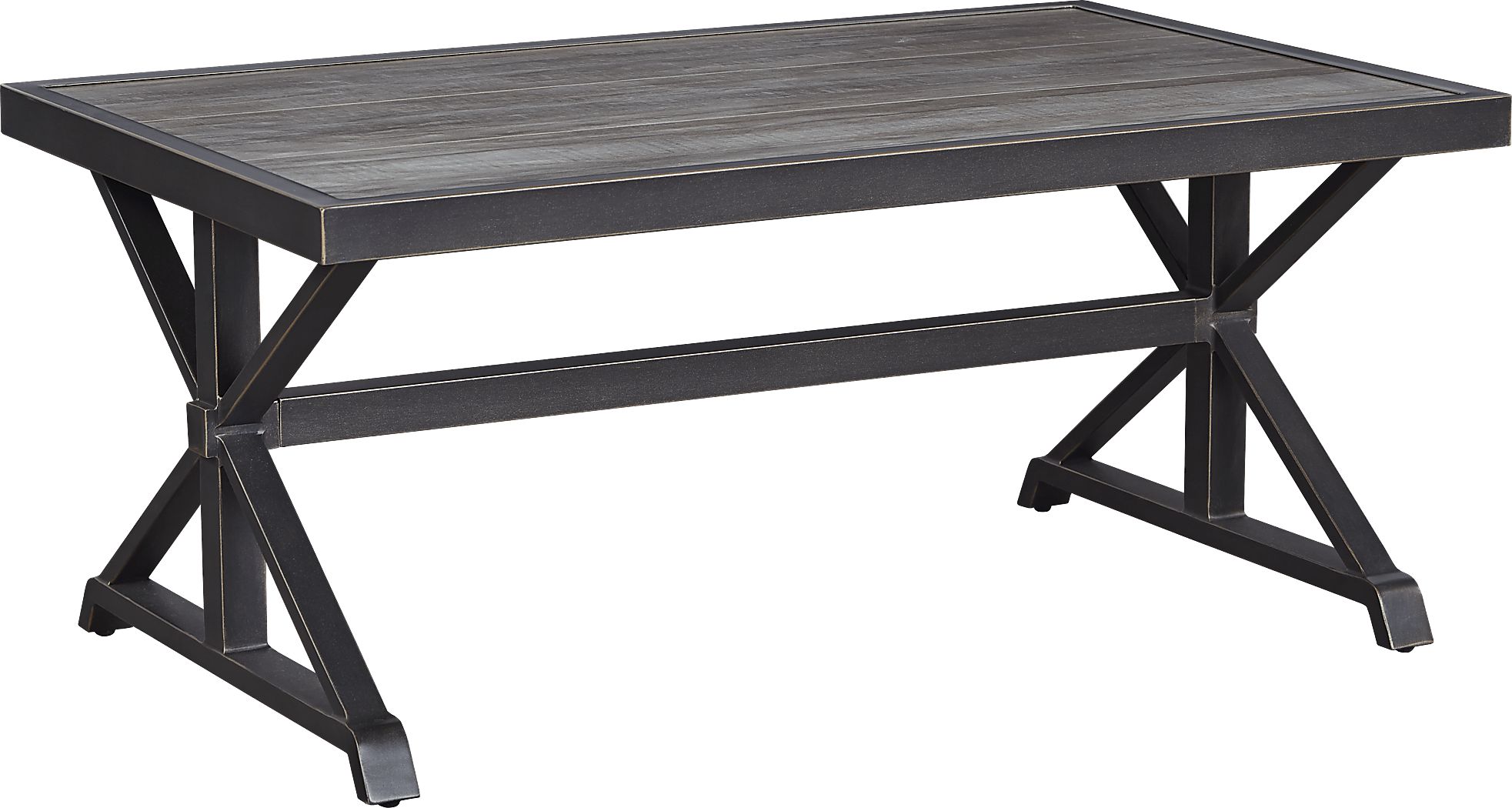 Oak Park Metal Aluminum Outdoor Cocktail Table | Rooms to Go
