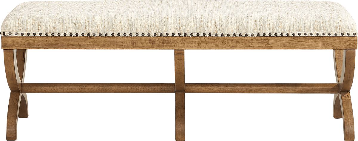 Oaklin Ridge Brown Dark Wood Bench | Rooms to Go