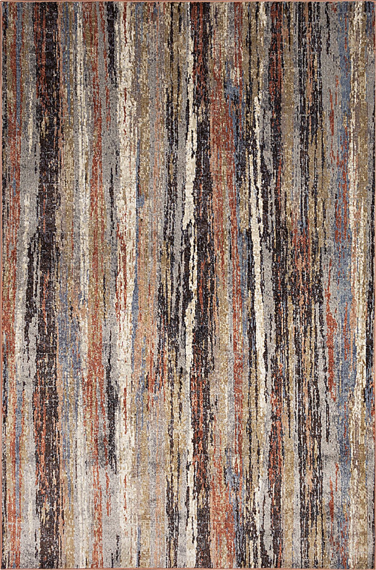Oakpoint Blue,Brown,Gray,Red Rugs | Rooms to Go