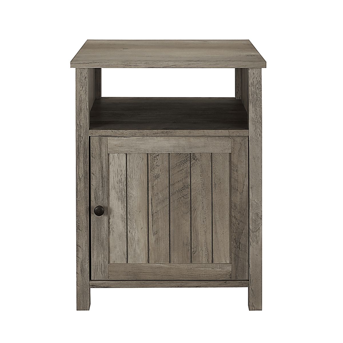Oaks Circle Gray End Table | Rooms to Go