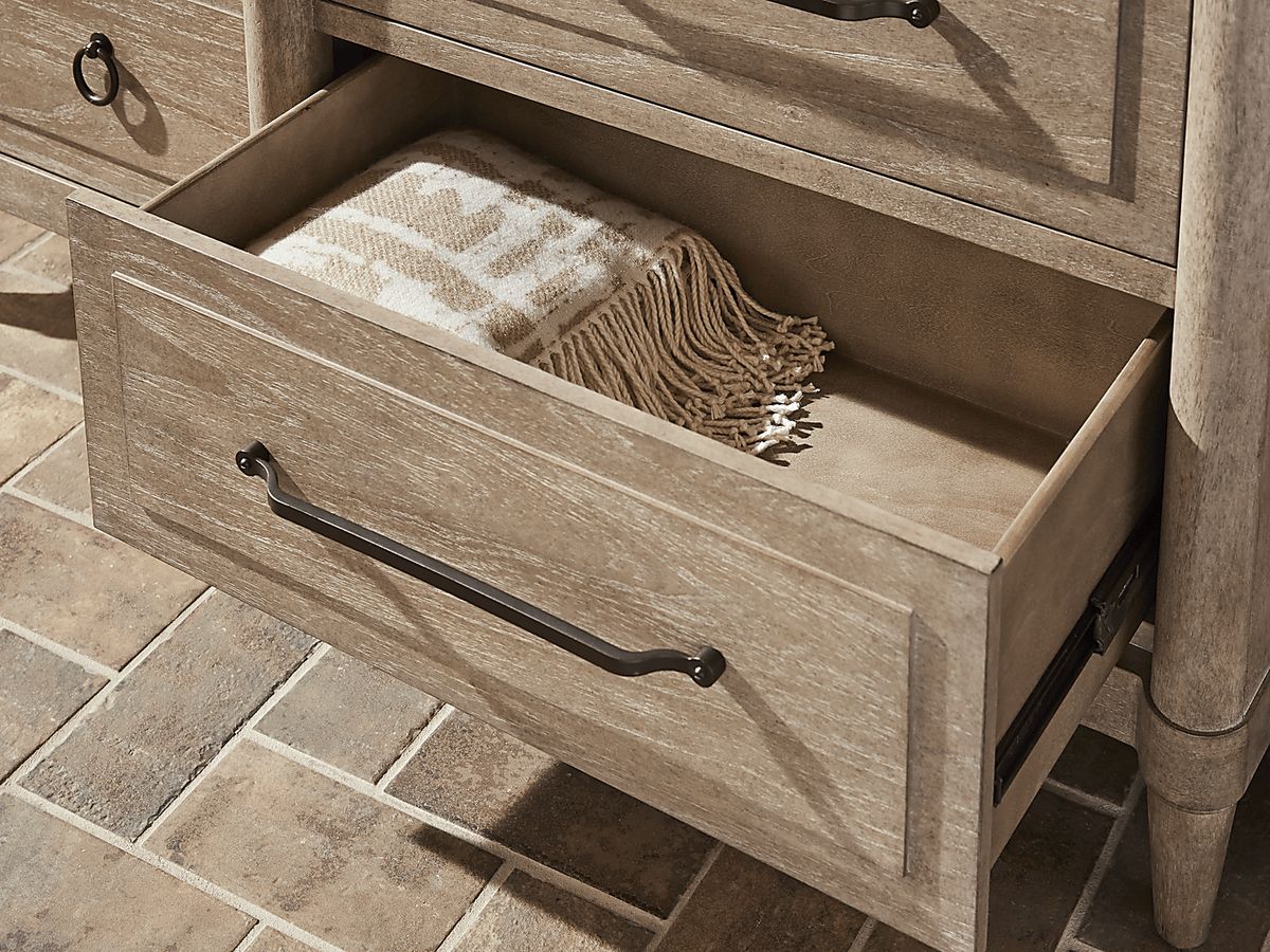 Oakwood Terrace Tan Light Wood Dresser | Rooms to Go