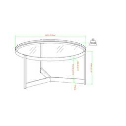 Oarman Black Black,Colors Cocktail Table | Rooms to Go