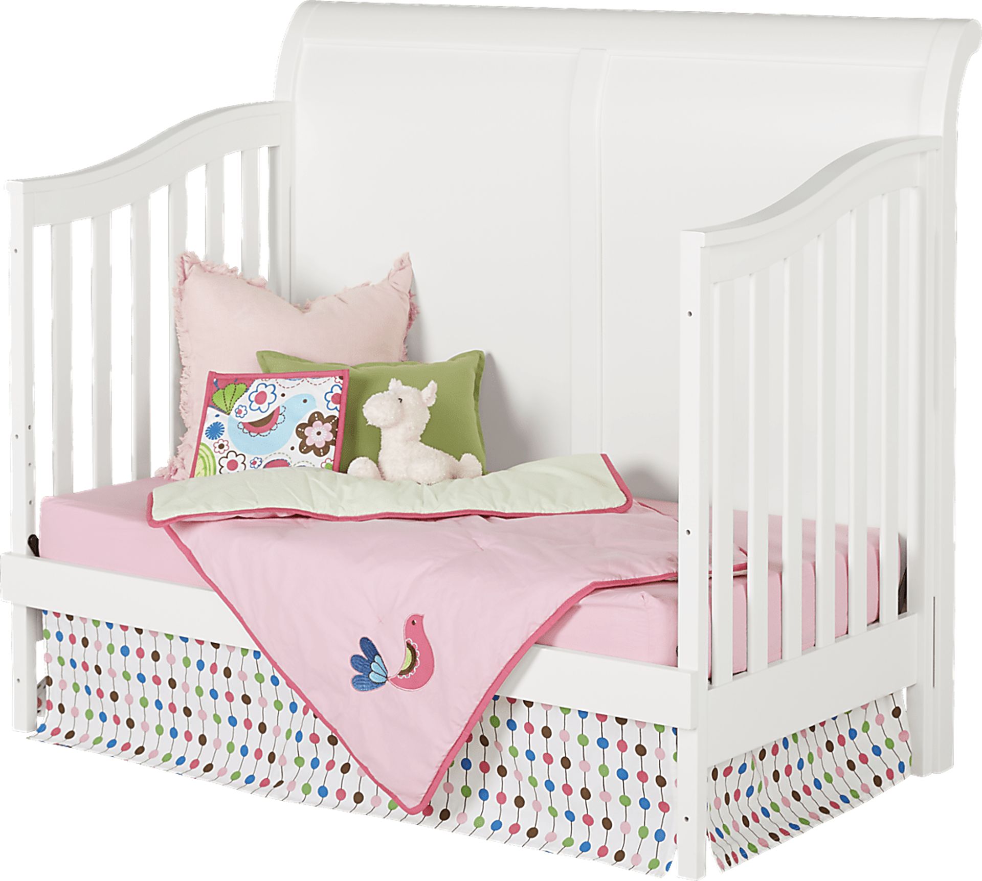 Oberon White Colors,White Crib | Rooms to Go