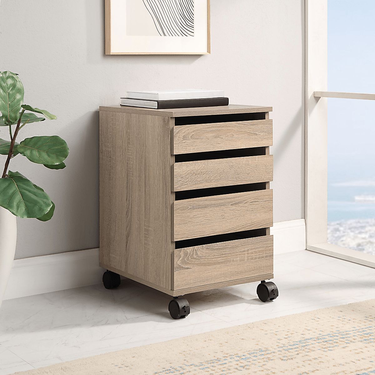 Okeli Brown File Cabinet | Rooms to Go