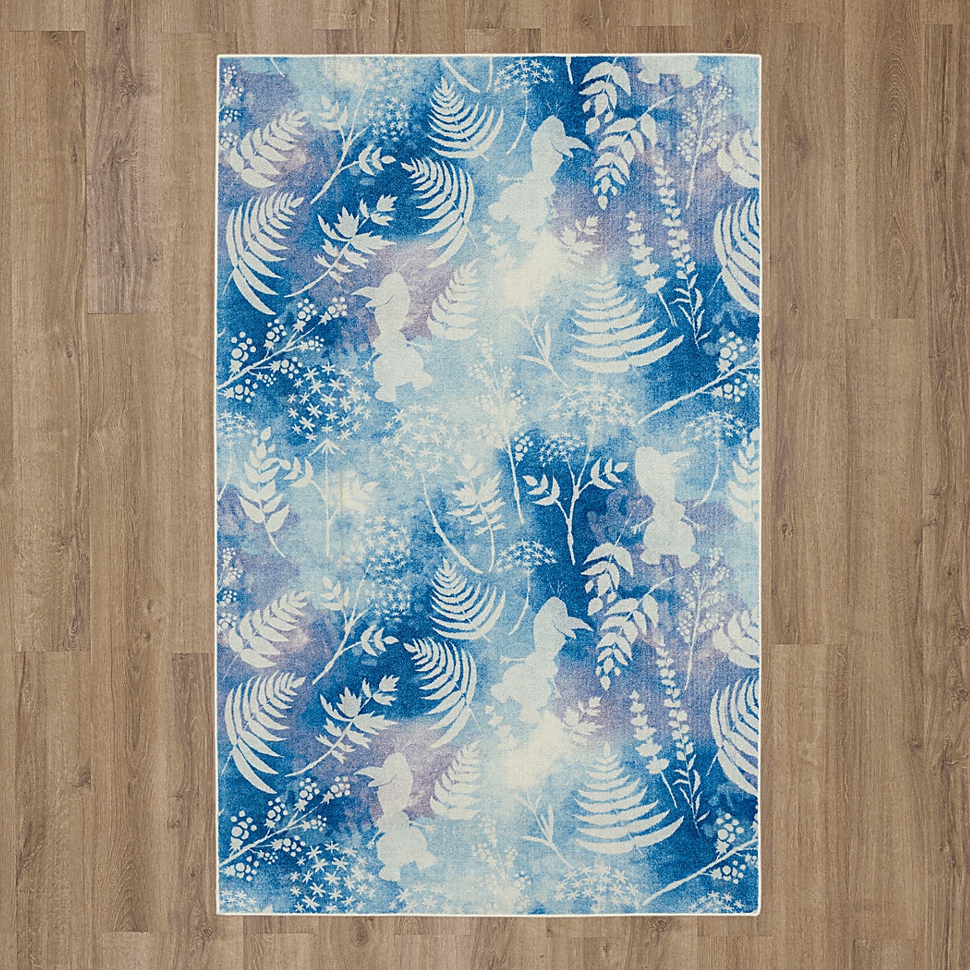 Disney Olaf'S Watercolor Blue,Multi Rug | Rooms to Go