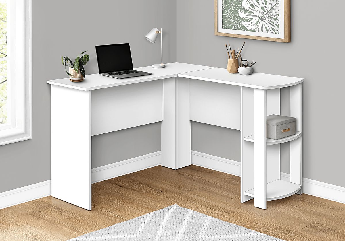 Olentangy White Desk | Rooms to Go