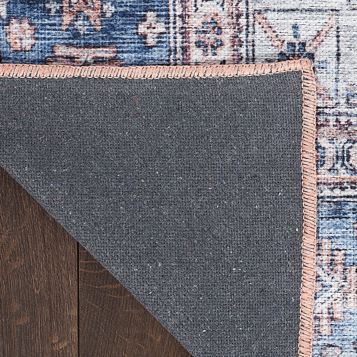 Olith Blue,Multi Rugs | Rooms to Go